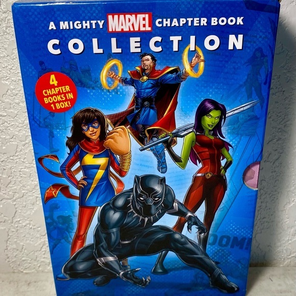 Marvel | Other | Mighty Marvel Chapter Book Collection 4 Volume Set ...